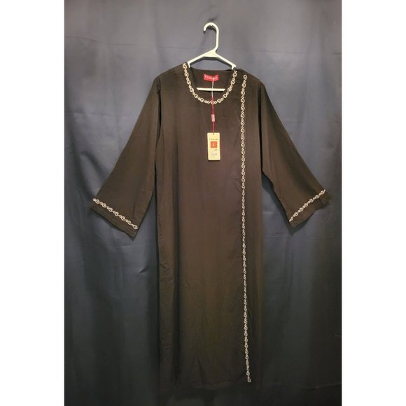 Christian | Kaftans | Christian Black Abaya Large | Poshmark